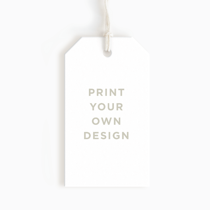 Angled Corner Tags – Orange Valentine