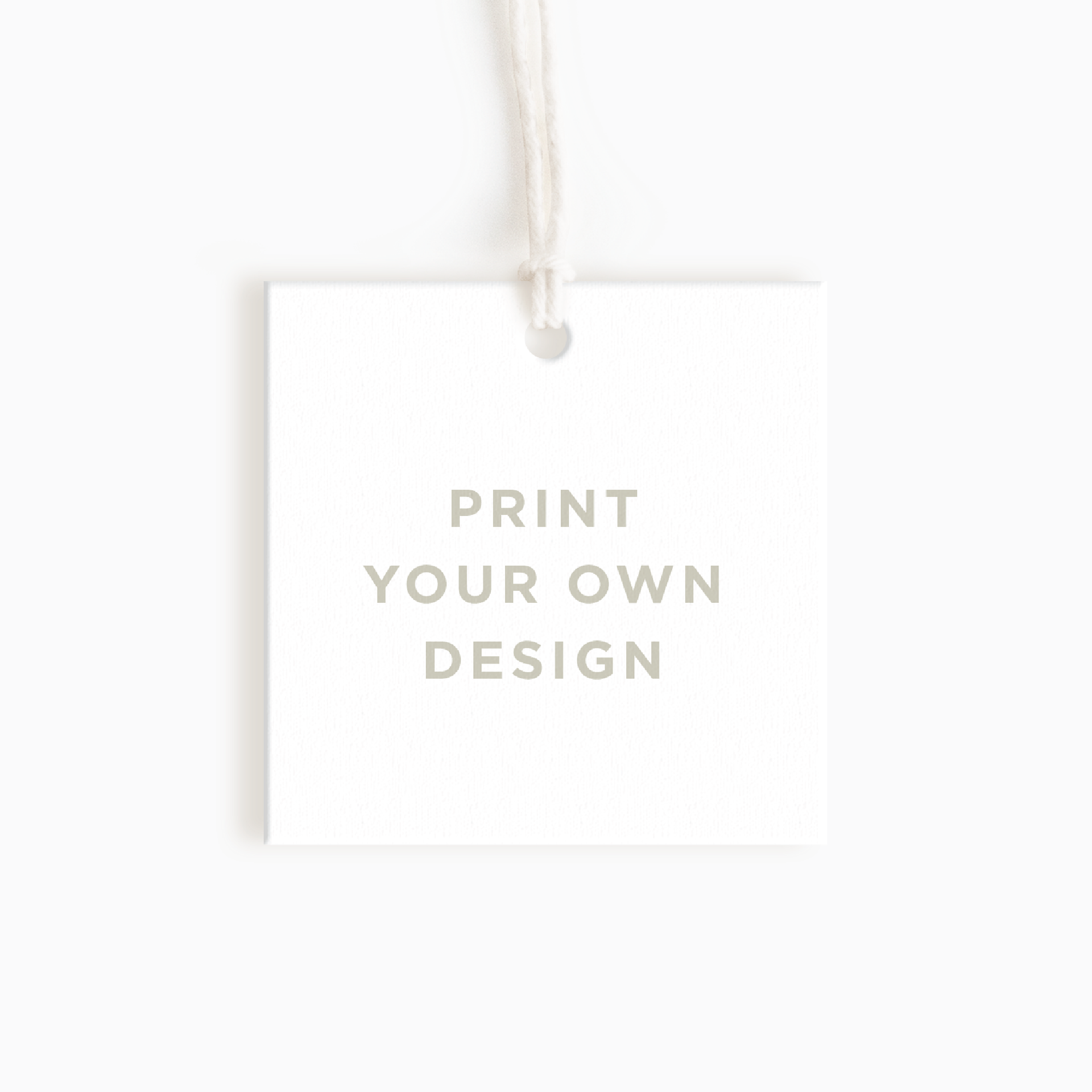 Print Your Own Square Hang Tags – Orange Valentine
