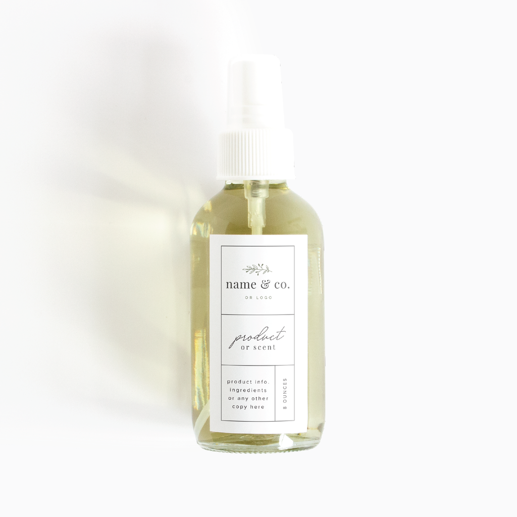 Poppy Lane Vertical Product Label – Orange Valentine