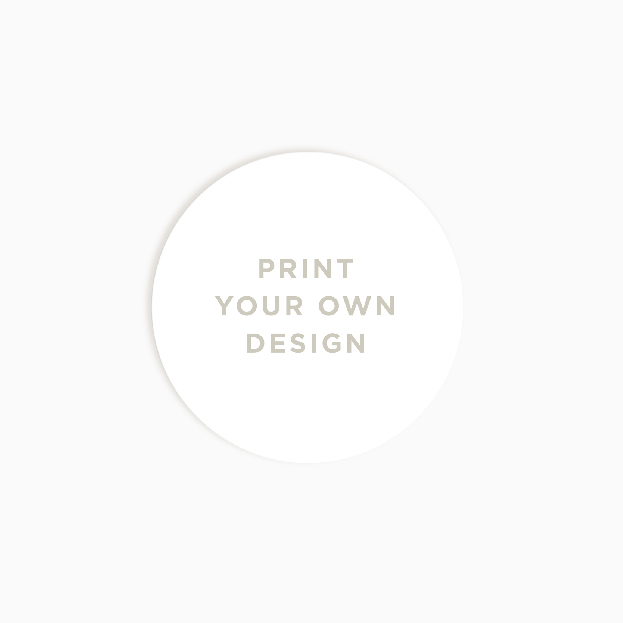 Round Product Labels – Orange Valentine