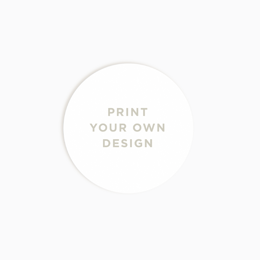 Round Product Labels – Orange Valentine